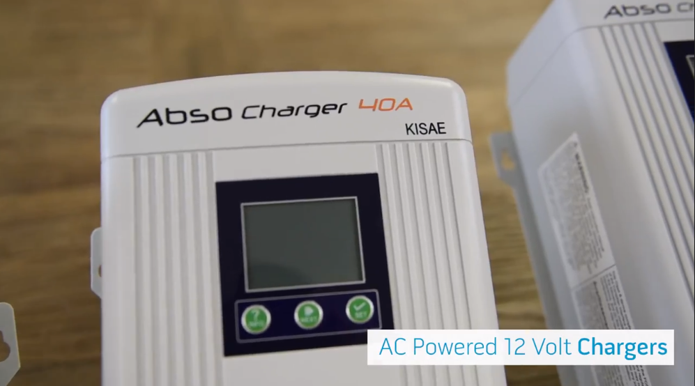 Abso line of AC Chargers from Kisae — 12 Volt Warehouse