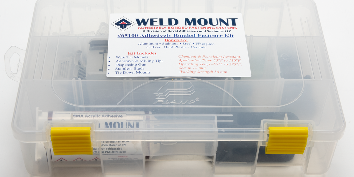 Weld Mount Adhesively Bonded Fastener Kit — 12 Volt Warehouse